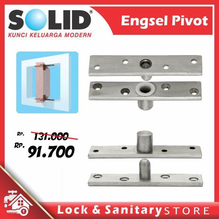 Engsel Pivot Solid EPT SLD 601 US 32 Engsel Pintu Murah, Berkualitas ...