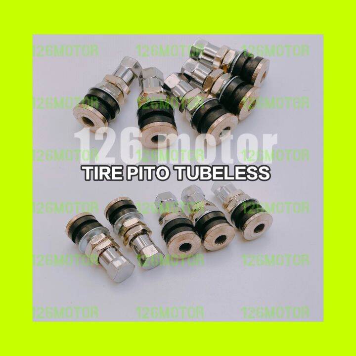 TIRE PITO TUBELESS PITO TUBELESS VALVE STRAIGHT DESIGN | Lazada PH