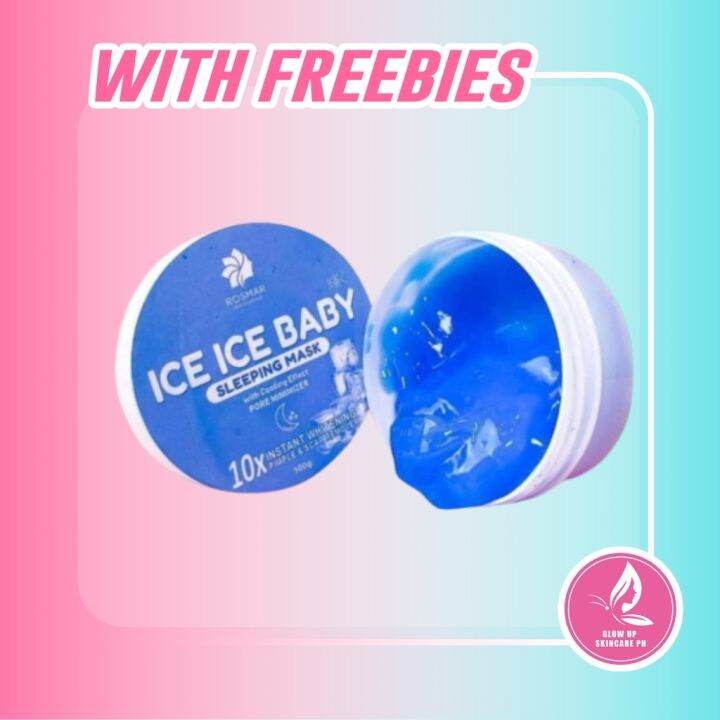 Original Effective Trending New Rosmar Ice Ice Baby Sleeping Mask with ... Original Effective Trending New Rosmar Ice Ice Baby Sleeping Mask with ...