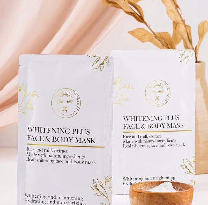 WHITENING FACE AND BODY MASK by SKINFLAIR / MASKER PEMUTIH / WHITENING ...