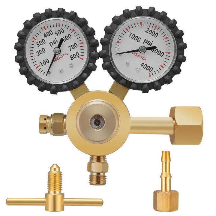 Nitrogen Regulator with 0-600 PSI Delivery Pressure, CGA580 Inlet ...