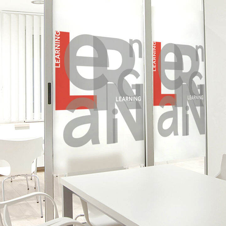 Customized self-adhesive frosted window film window stickers opaque ...