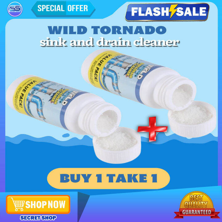 ORIGINAL BUY 1 TAKE 1 WILD TORNADO SINK & DRAIN CLEANER POWERFUL SINK ...