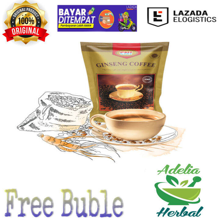 Minuman Kesehatan / Kopi HItam CNI / Kopi Ginseng CNI / CNI Coffee Ginseng - Isi 20 Sachet ...