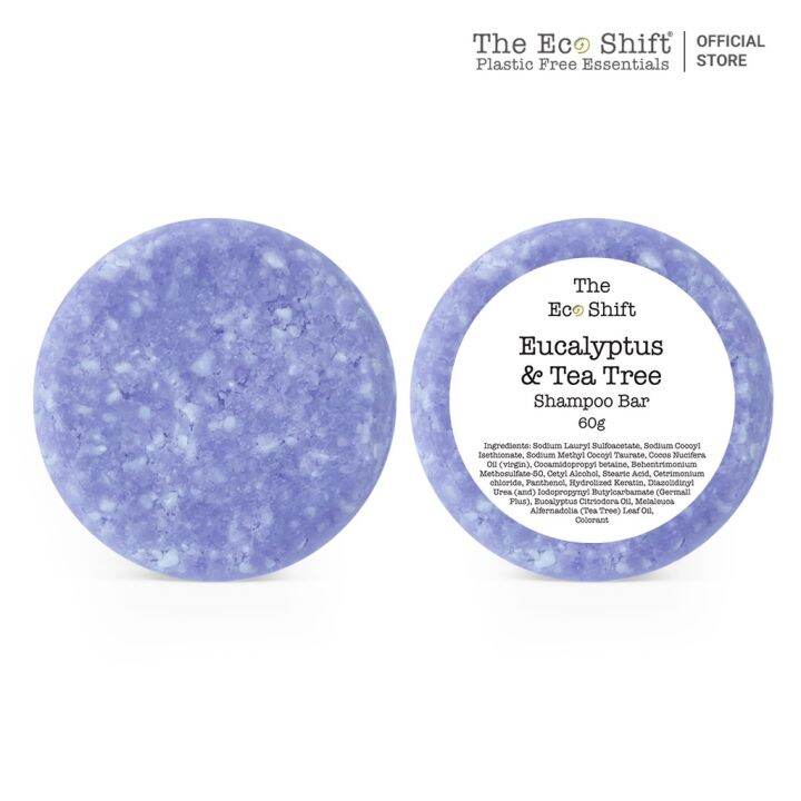 The Eco Shift® Eucalyptus & Tea Tree | Wholesome Shampoo Bar | Lazada PH