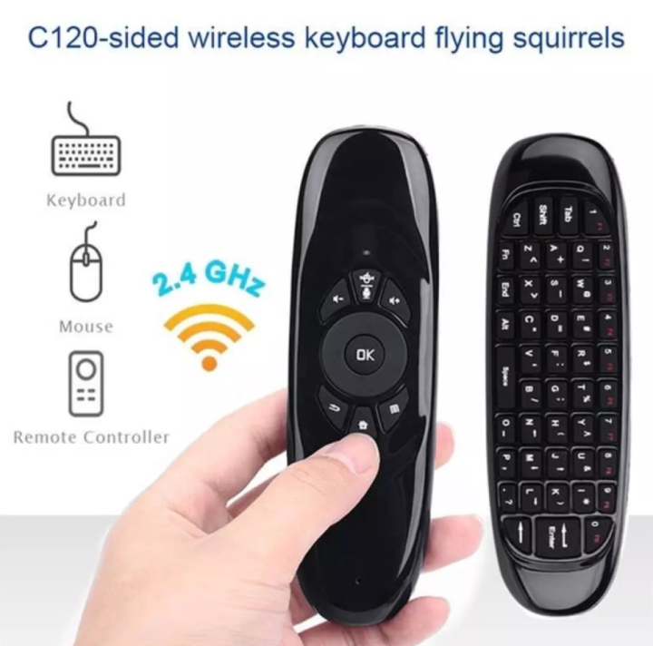 Air Mouse Wireless Keyboard PC 2.4GHz Portable TV remote | Lazada PH