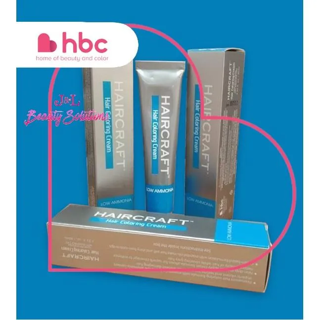 Haircraft Hair coloring cream low-amonia 60ml - HBC | Lazada PH