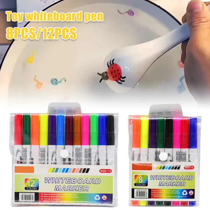 Magical Water Painting Pen 8/12pcs Magical Water Painting Pens for Kids ...