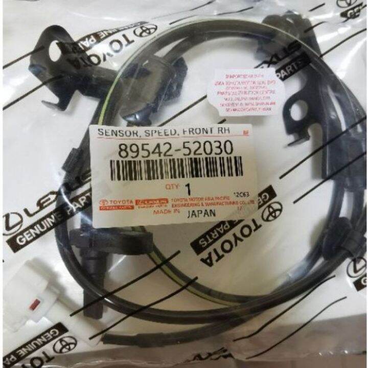 TOYOTA VIOS NCP93 2008-12 FRONT REAR ABS WHEEL SPEED SENSOR MADE IN ...