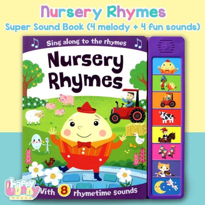 [Igloo Books] Nursery Rhymes Super Sound Book with 8 Rhymetime Sounds ...