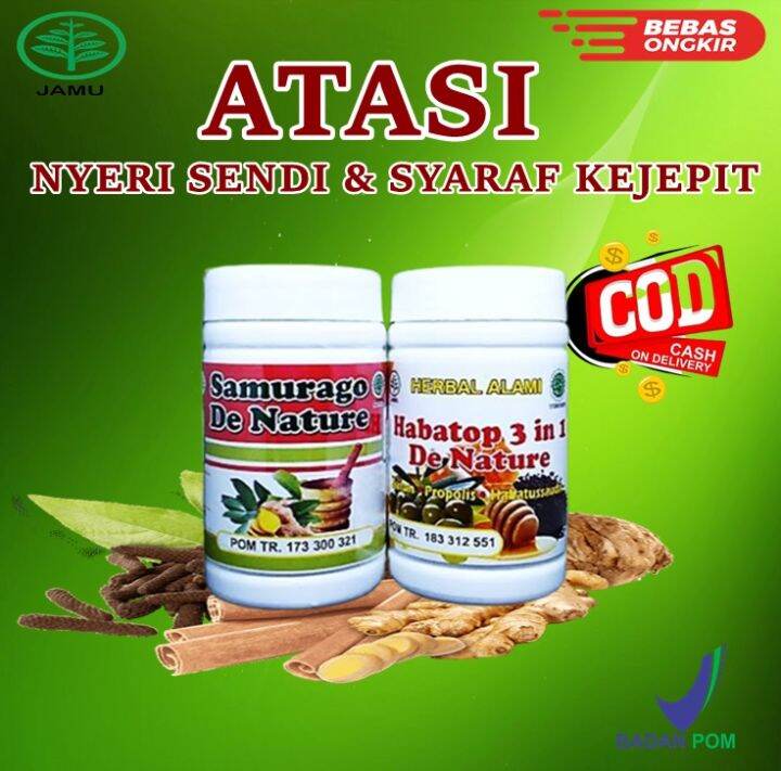 Obat Syaraf Kejepit, Sakit Pinggang, Pegel Linu, Nyeri Sendi, Radang ...