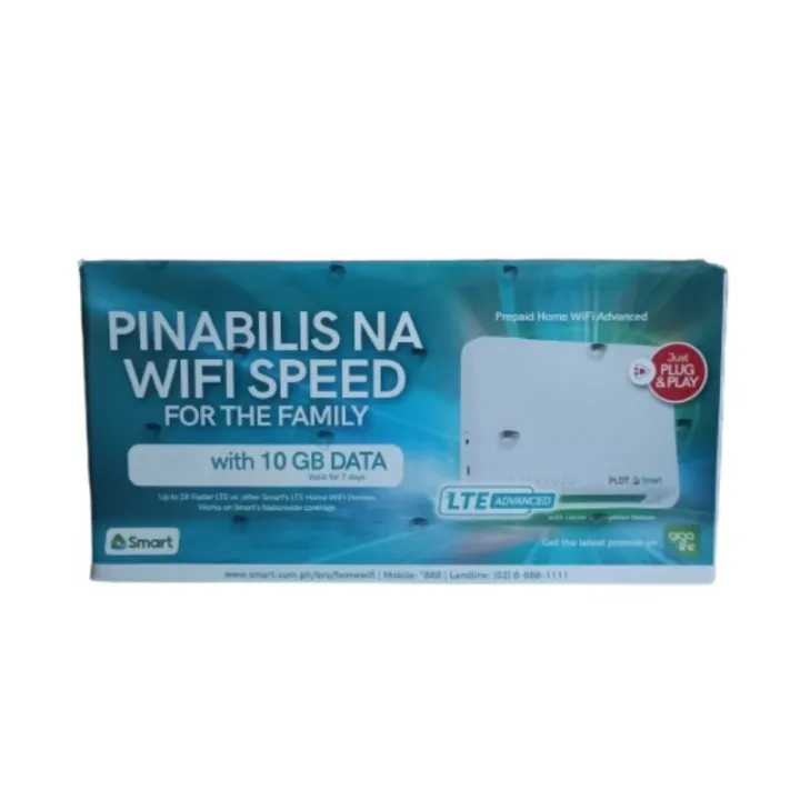 durable PLDT Home Wifi Prepaid Advanced (CAT6 | Lazada PH