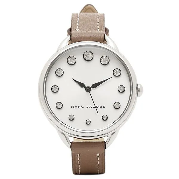 นาฬิกาผู้หญิง MARC JACOBS Betty Ladies Leather Watch MJ1476 สายหนังสี ...