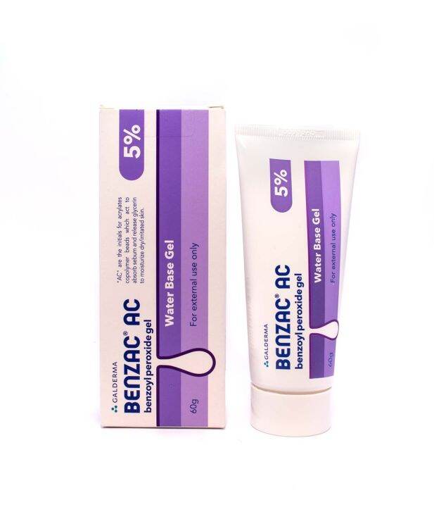 BENZAC AC 5% GEL 60G | Lazada