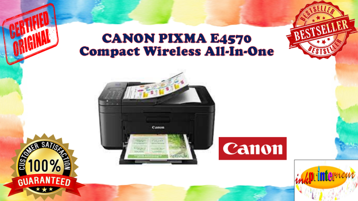 CANON PIXMA E4570 Compact Wireless All-In-One | Lazada PH