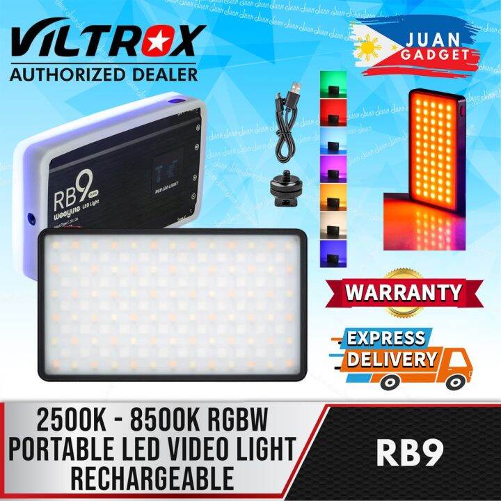 Viltrox Weeylite RB9 RGB LED Camera Light 12W Portable Functional Full ...