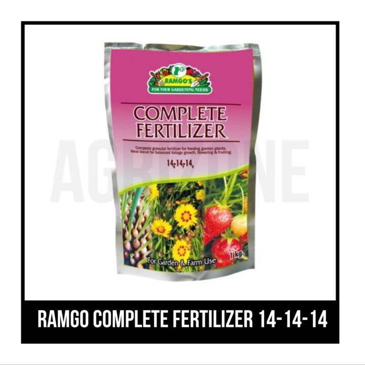 Ramgo Plant Nutrition Complete Fertilizer 14-14-14 (1 kilogram) | Lazada PH