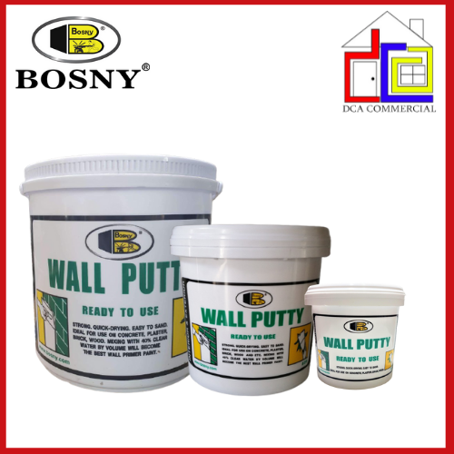BOSNY WALL PUTTY 5kg | Lazada PH