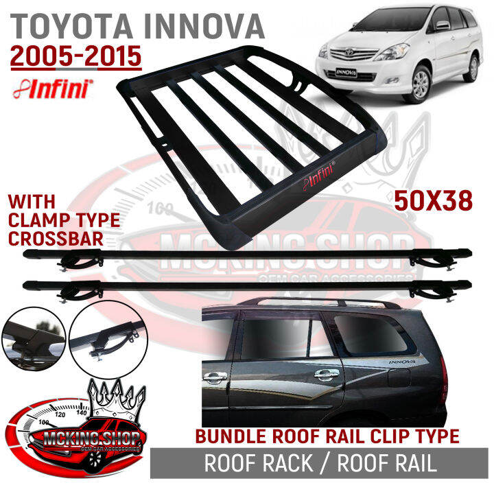Toyota Innova 2005-2015 INFINI LLCP-436 Aluminum Roof Rack / Roofrack ...