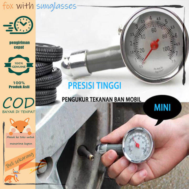 Yang baru Alat Pengukur Tekanan Ban Mobil Pengukur Tekanan Angin Cek Angin Ban FY112 | Lazada ...