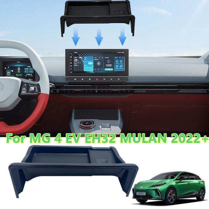 For MG4 EV EH32 2022 2023 MULAN Central Navigation Screen Sunshade Storage Box Specialized Auto ...