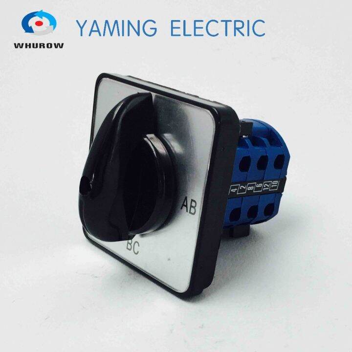 Manufacturer 4 position switch Rotary switch 20A 3 Pole Universal ...