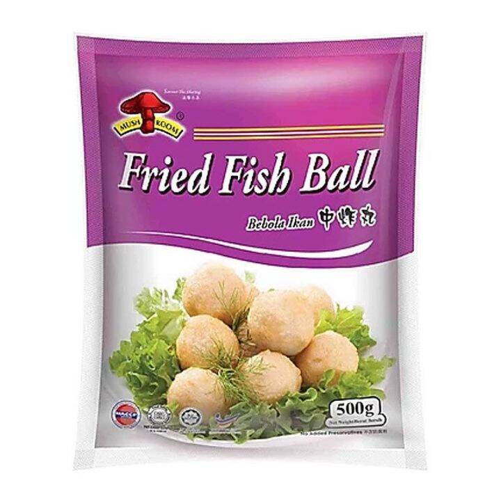 Mushroom Fried Fish Ball (500g) | Lazada