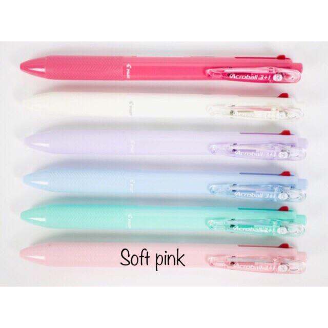 PILOT ACROBALL PASTEL EDITION(0.5mm) 2+1 / 3+1 | Lazada PH