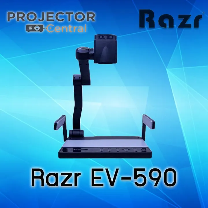 Razr Visualizer EV-590 Portable Desktop เครื่องฉายภาพ 3 มิติ เครื่องวิชวลไลเซอร์ ประกัน ...