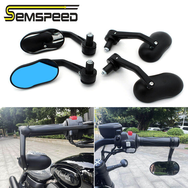 Motorcycle CNC Side Rear Mirrors Rearview For Yamaha YZF R1 R25 R3 R6 ...