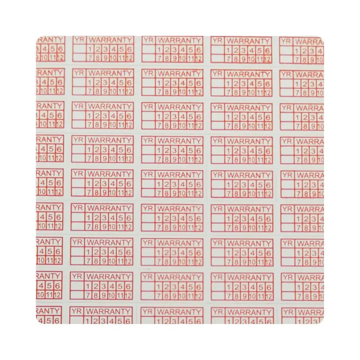 500 PCS/lot Rectangle 10*5mm warranty sticker destructive fraigle ...