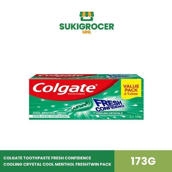 Colgate Toothpaste Fresh Confidence Cooling Crystal Cool Menthol ...