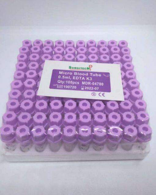 Microtainer EDTA / Purple top tubes (0.5ml) | Lazada PH