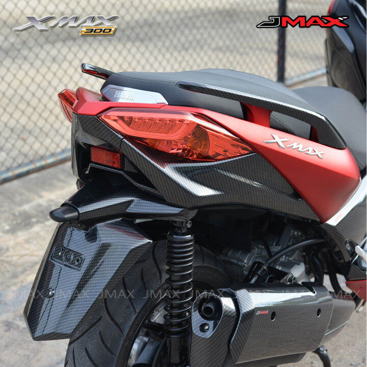 แฟริ่งท้าย LR XMAX 300 2017-22 JMAX ตรงรุ่น ลายฟิล์มคาร์บอน 6D | Lazada ...