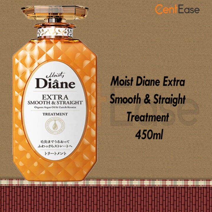 Moist Diane Extra Smooth & Straight Hair Treatment 450ml | Lazada