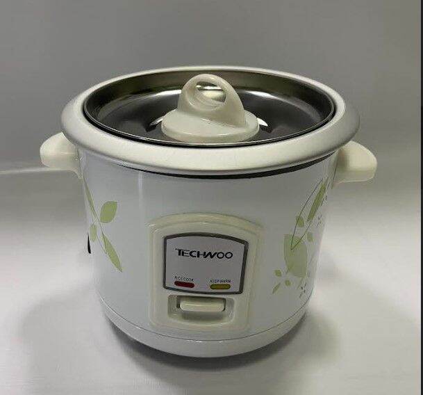Techwoo TWRC-0612R (0.6L 3 cups rice cooker) | Lazada PH