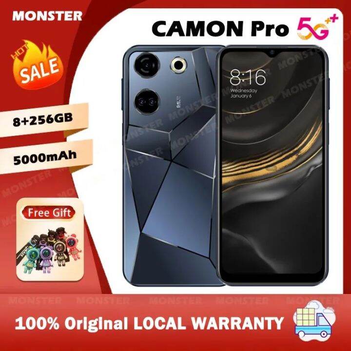 Monster CAMON Pro 5G Smartphone 2023 Original 100% Brand New Android ...