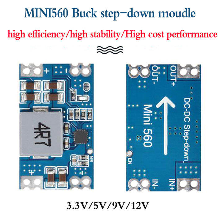 3.3V 5V 9V 12V 5A mini560 Step Down DC-DC Converter Voltage Buck Power Module | Lazada PH