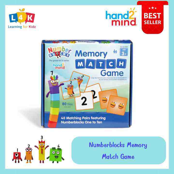 [3 ขวบ+] Numberblocks Memory Match Game นัมเบอร์บล้อกรุ่นเมมโมรี่ [จาก ...