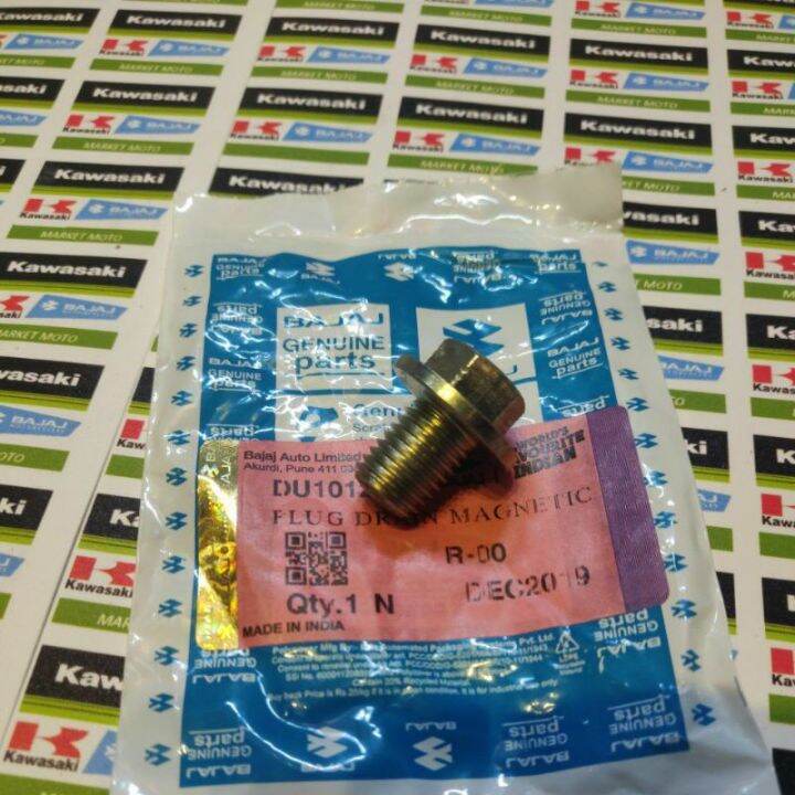 Rouser 180 200 220 CT100 Drain Plug Genuine DH101661 OR DU101223 ...