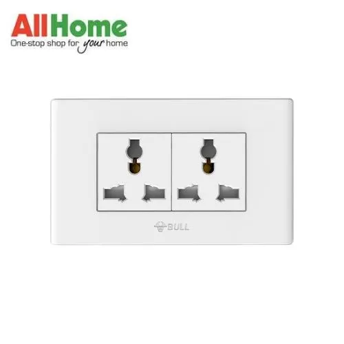 UNIVERSAL OUTLETBULL G04Z256 2-GANG | Lazada PH