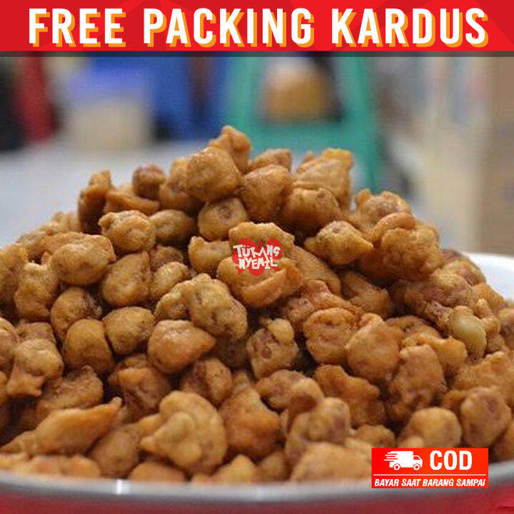 TERLARIS snack kiloan makanan ringan KACANG BANDUNG 125 gram jajanan ...