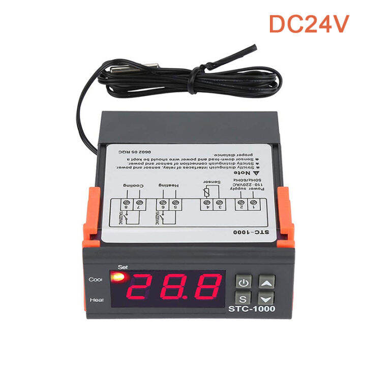 Graceful Led Quality Universal Digital Stc 1000 Temperature Controller Thermostat Dc12v Dc24v