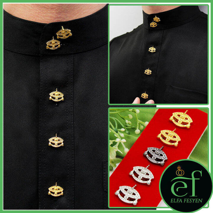 Butang Baju Melayu WAU Viral Terkini Murah | Lazada