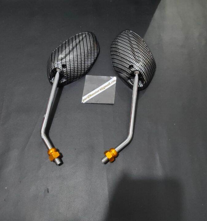 spion motor variasi karbon carbon tangkai chrome honda beat scoopy ...