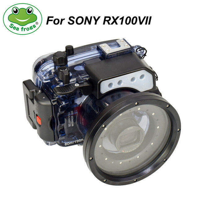 Seafrogs For Sony RX100 VII Mark 7 Waterproof 60 Meters/195 FT Camera ...