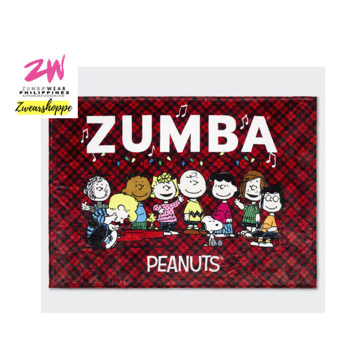 ZUMBA X PEANUTS BLANKET | Lazada PH