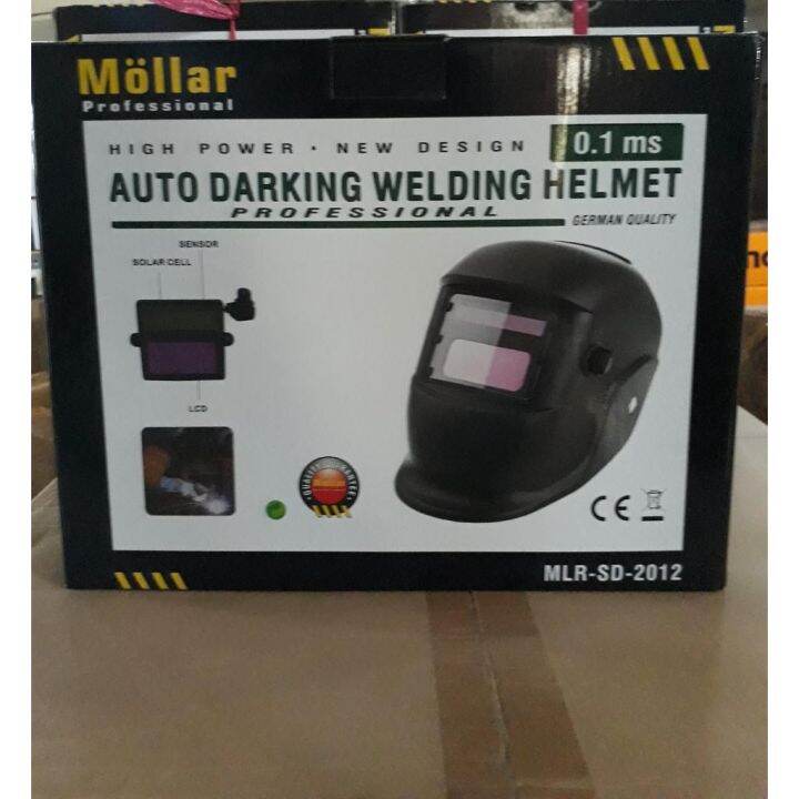 helm las otomatis topeng kedok las auto dark welding helmet Mollar ...