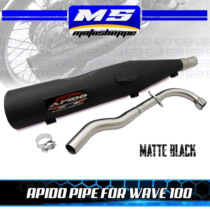 APIDO MUFFLER FOR WAVE 100 - MOTOSHOPPE | Lazada PH
