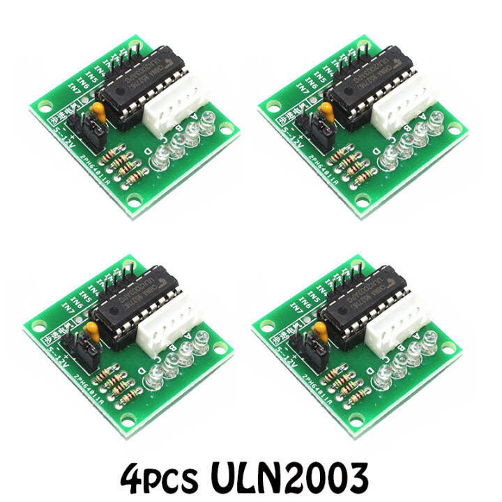 4pcs Driver Board Five Wire Four Phase Stepper Motor Driver Board